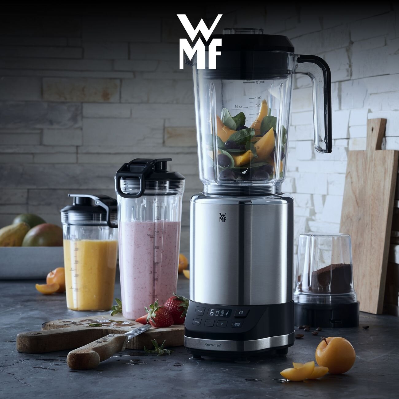 Блендер стационарный WMF KULT PRO 0416530711, 1200 Вт, нержавеющая сталь