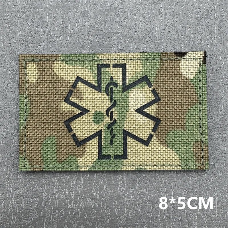 Тактический светоотражающий патч Life Star Medical Rescue