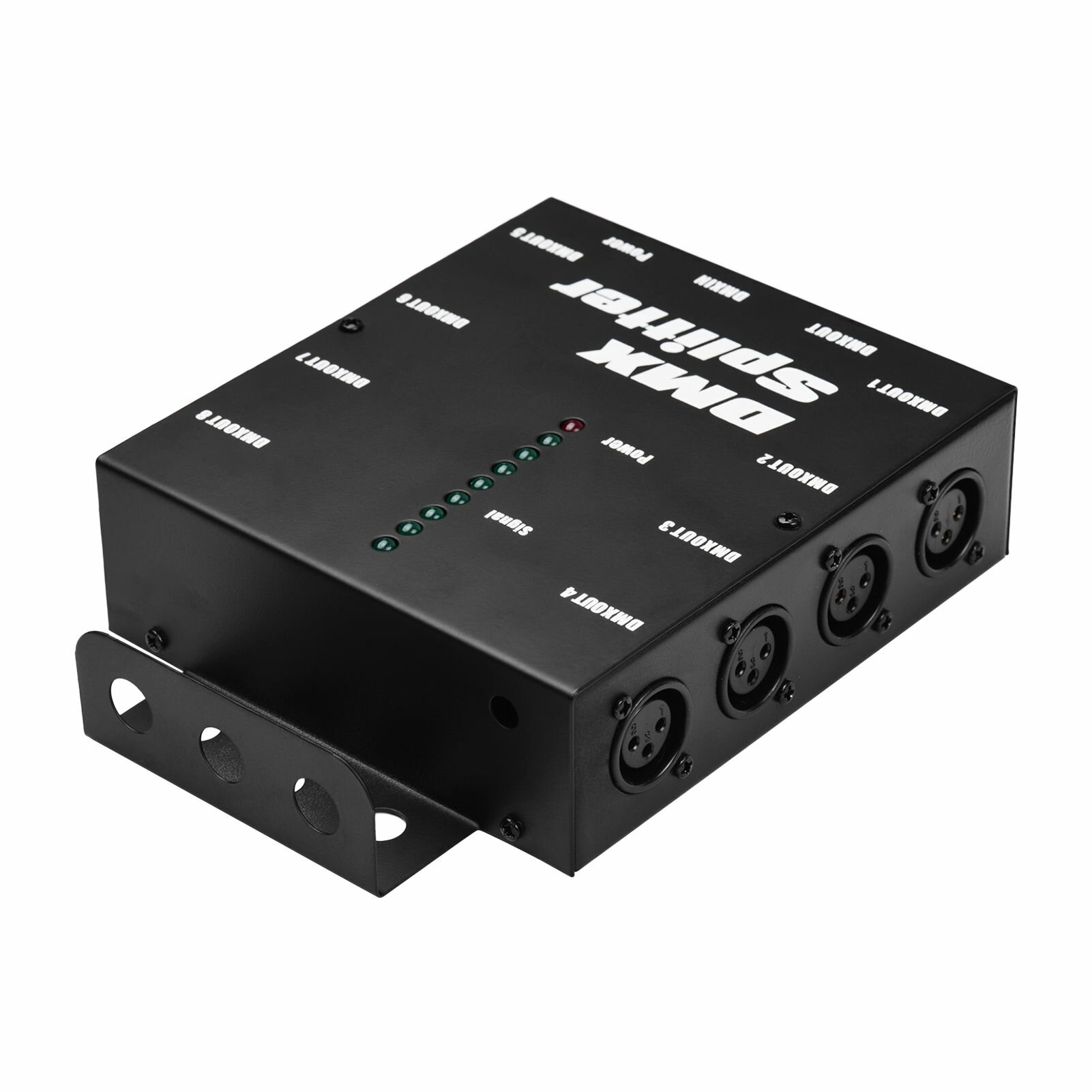 Сплиттер сигнала 1 в 8 каналов для DMX512, усиление сигнала, изоляция, для светового оборудования