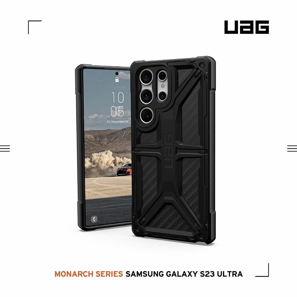 Чехол для смартфона UAG Monarch Pro Series Samsung Galaxy S24 Ultra -Crimson
