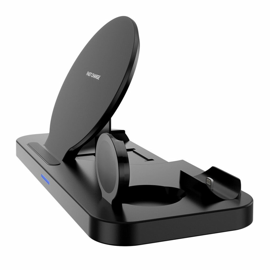 Для телефона Smartwatch зарядная станция для наушников подставка док-станции 3 в 1 магнитный держатель быстрой зарядки адаптер питания