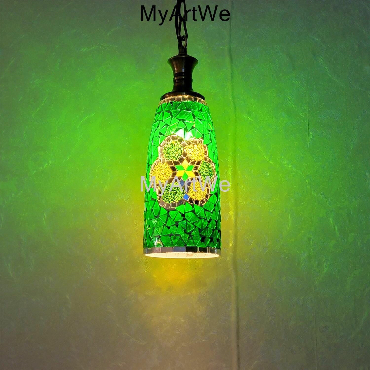 Люстра потолочная MyArtWe M96W Мозаичная люстра