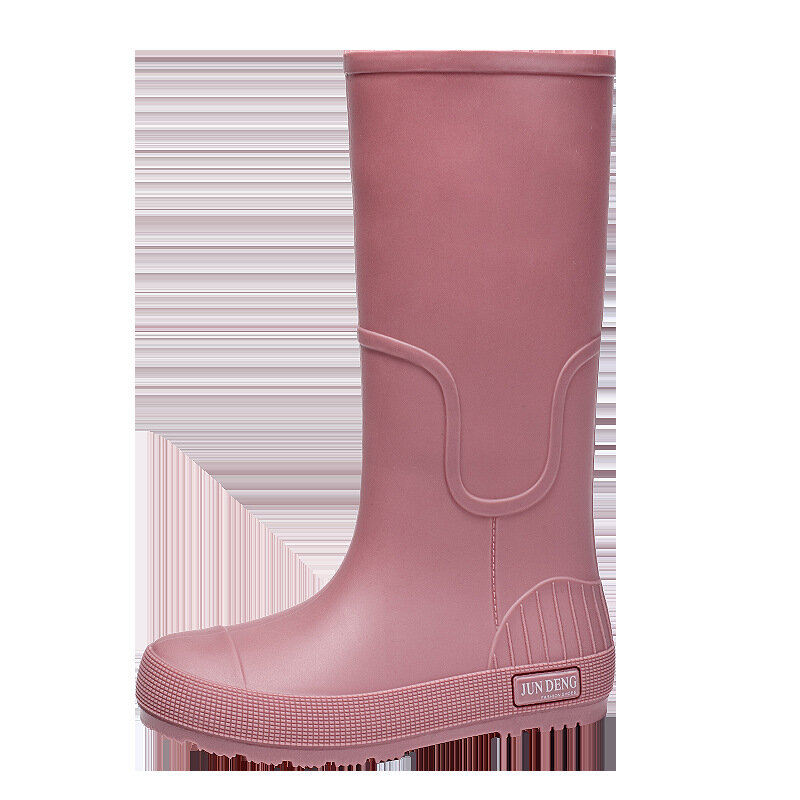 2025 новые модные резиновые сапоги для женщин, нескользящая и износостойкая водонепроницаемая обувь, высокие резиновые сапоги из ПВХ для морской охоты
