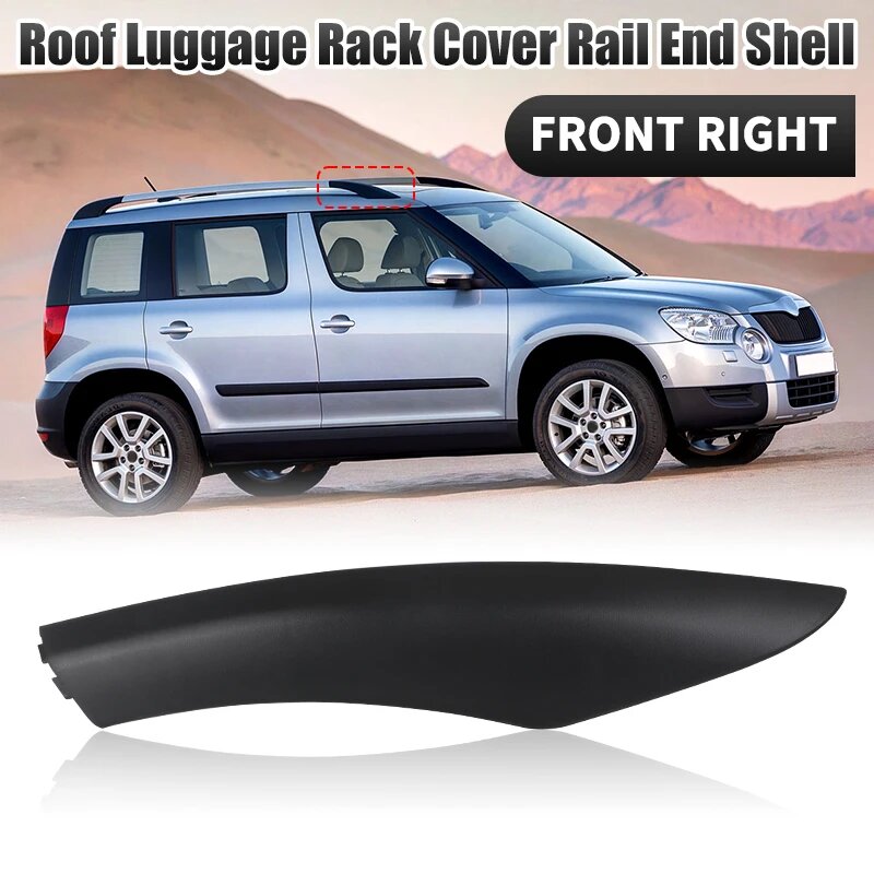 Крышка рейлинга на крышу Skoda Yeti 2009-2018, Front Right