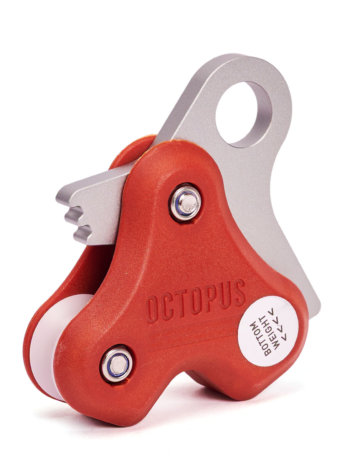 Блок-качель подъемный для фридайвинга OCTOPUS CLASSIC RED