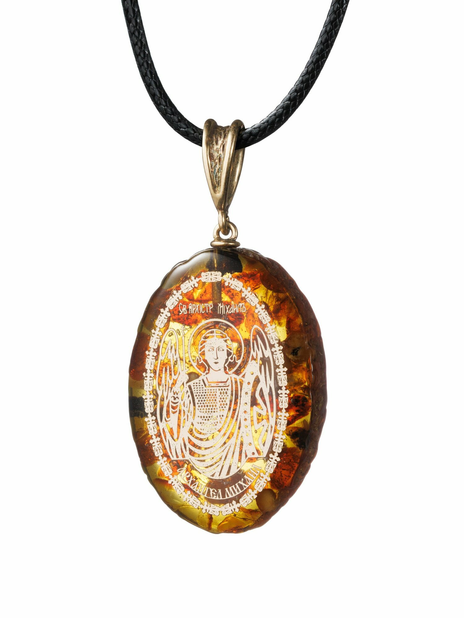 Православный кулон - икона Архангел Михаил