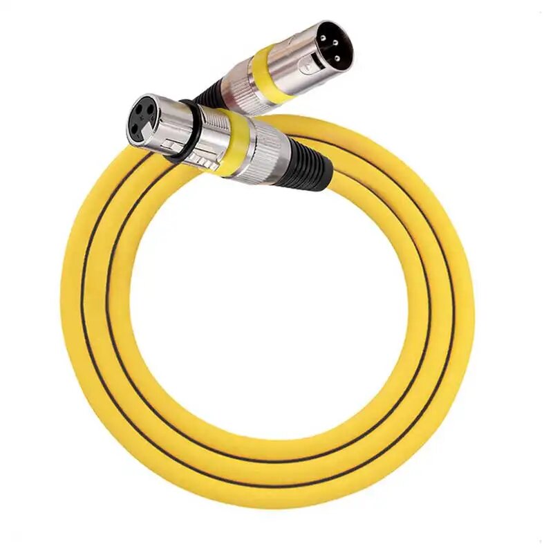 3-контактный Кабель XLR-XLR AUX 100/180 См, Аудиомикшер, Микрофонный Шунт, Штекер-мама