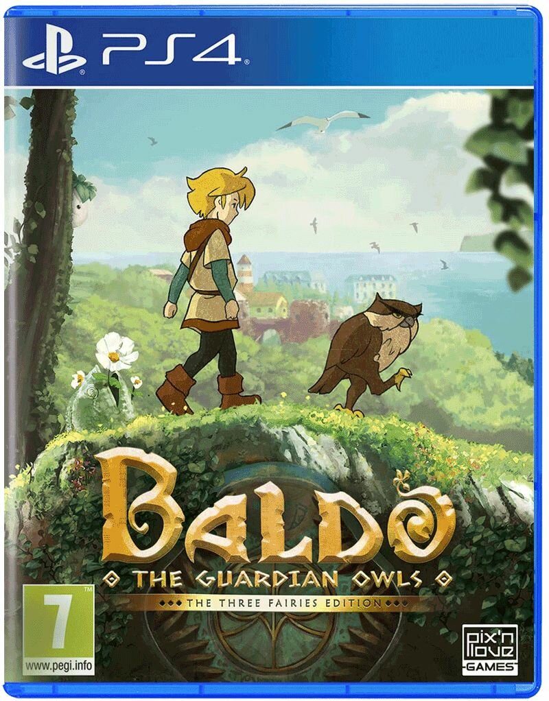 Baldo: The Guardian Owls : Three Fairies Edition , для PlayStation 4 , Blu-ray, Русские субтитры
