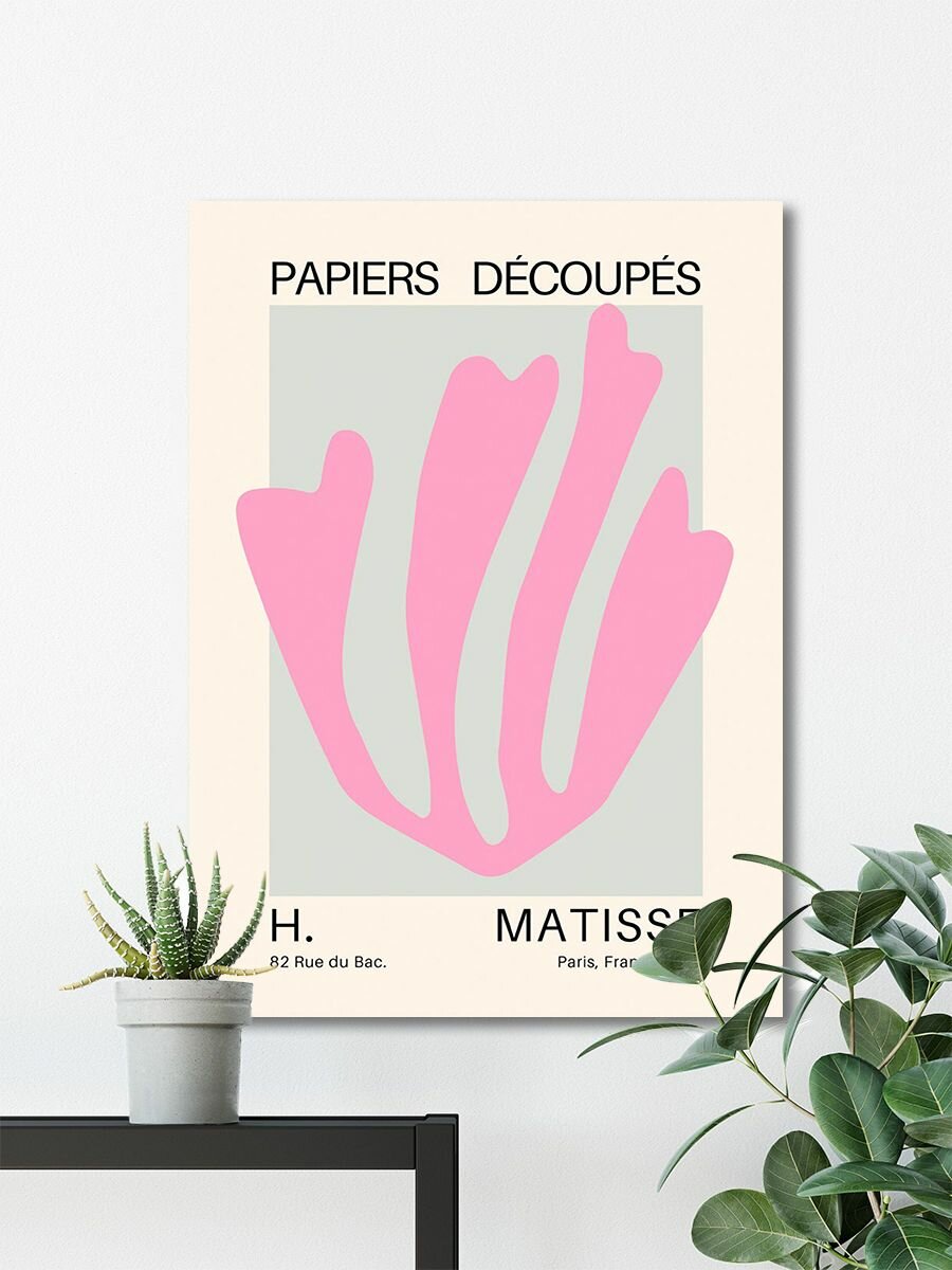 Картина матисс / Репродукция картины на холсте, 20х30 см.