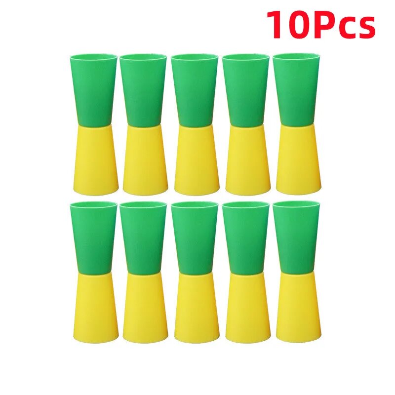 10 шт, детские игрушки для спорта на открытом воздухе, Green yellow, Унисекс