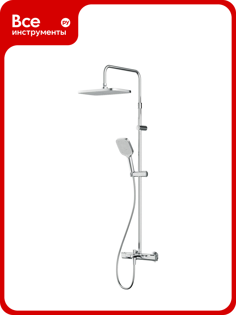 Душевая система AM.PM Func хром F078F500, 38 г