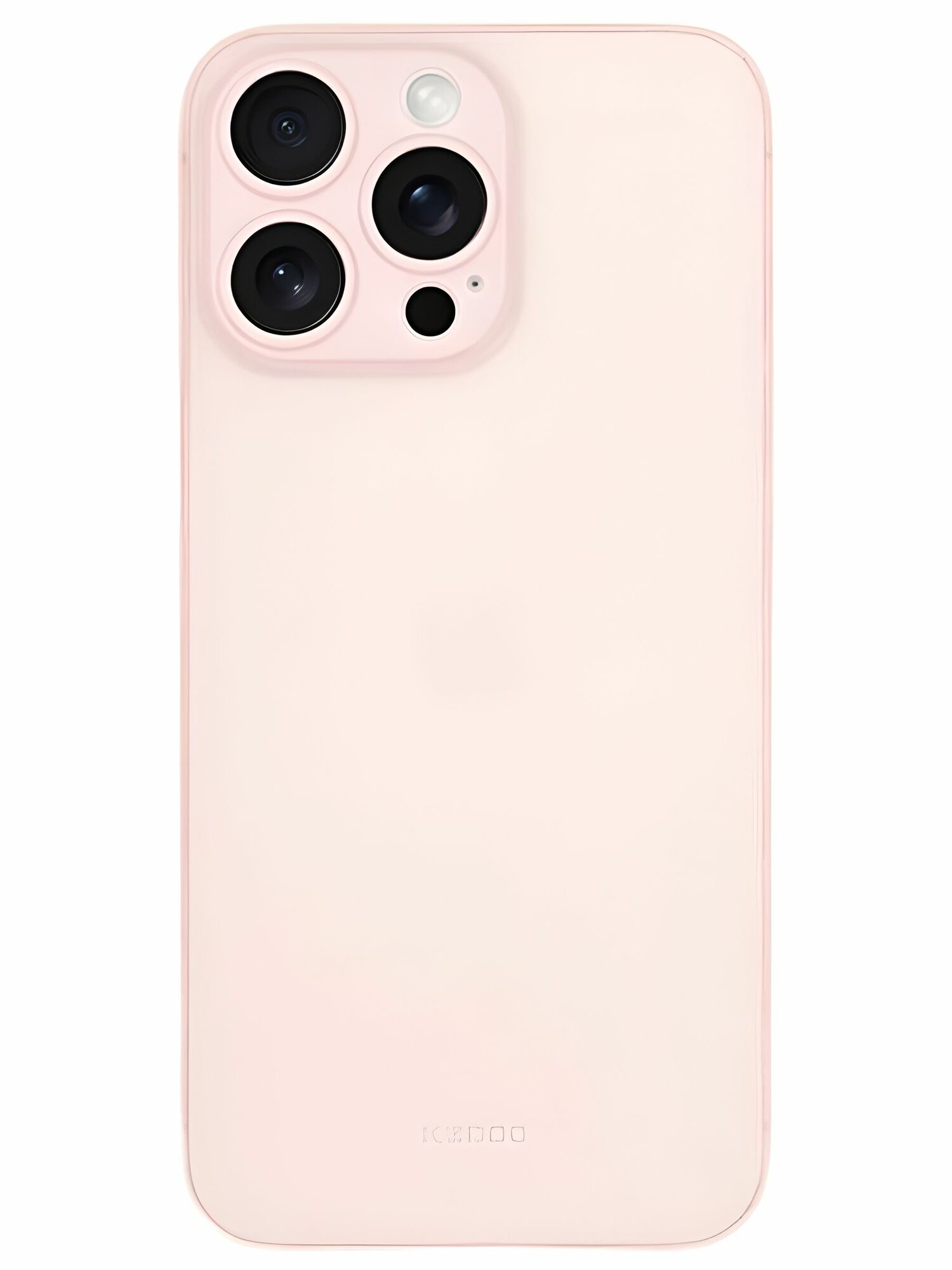 Чехол на iPhone 15 Pro Max, Air Skin ультратонкий пластик, розовый