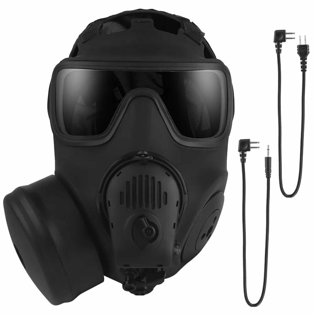 Противогаз FM-53 черный MA 210 Black