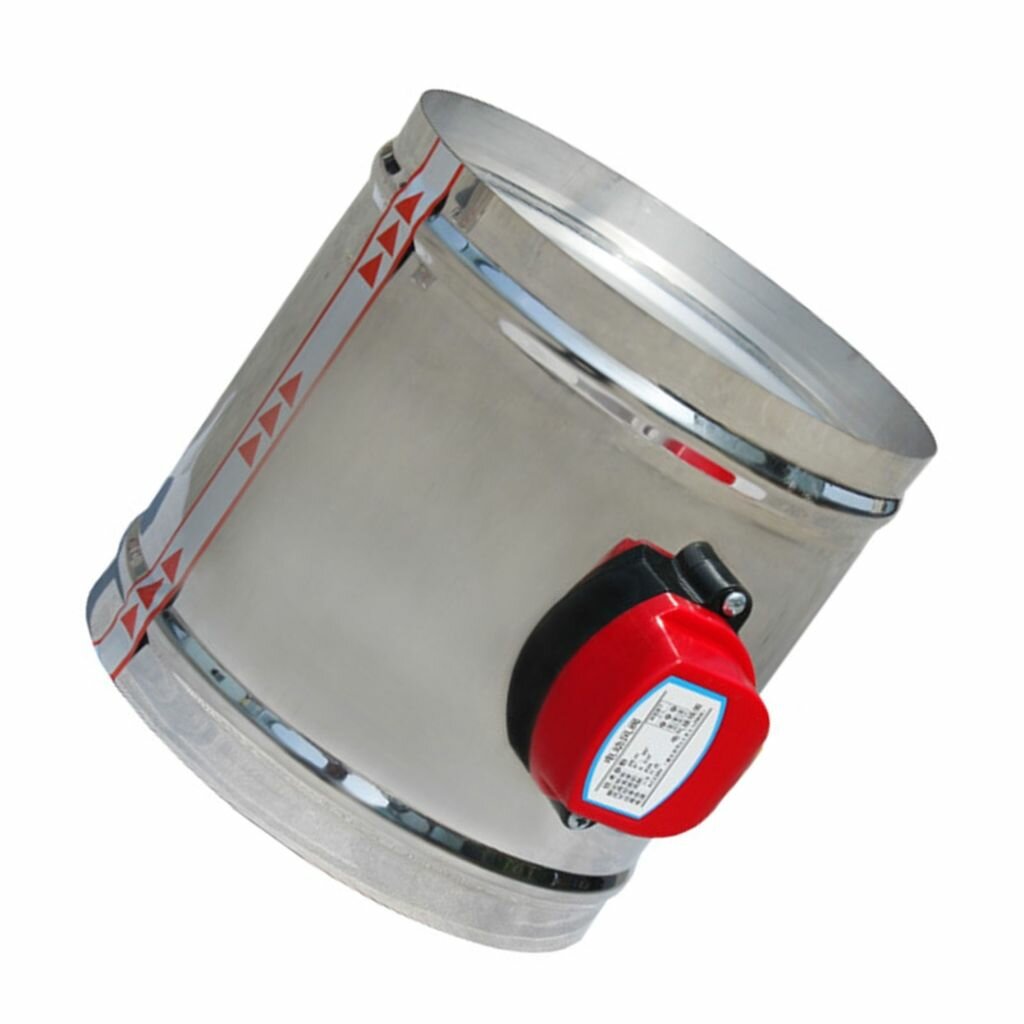 Клапан, Нержавеющий электрический запорный клапан - 75 мм