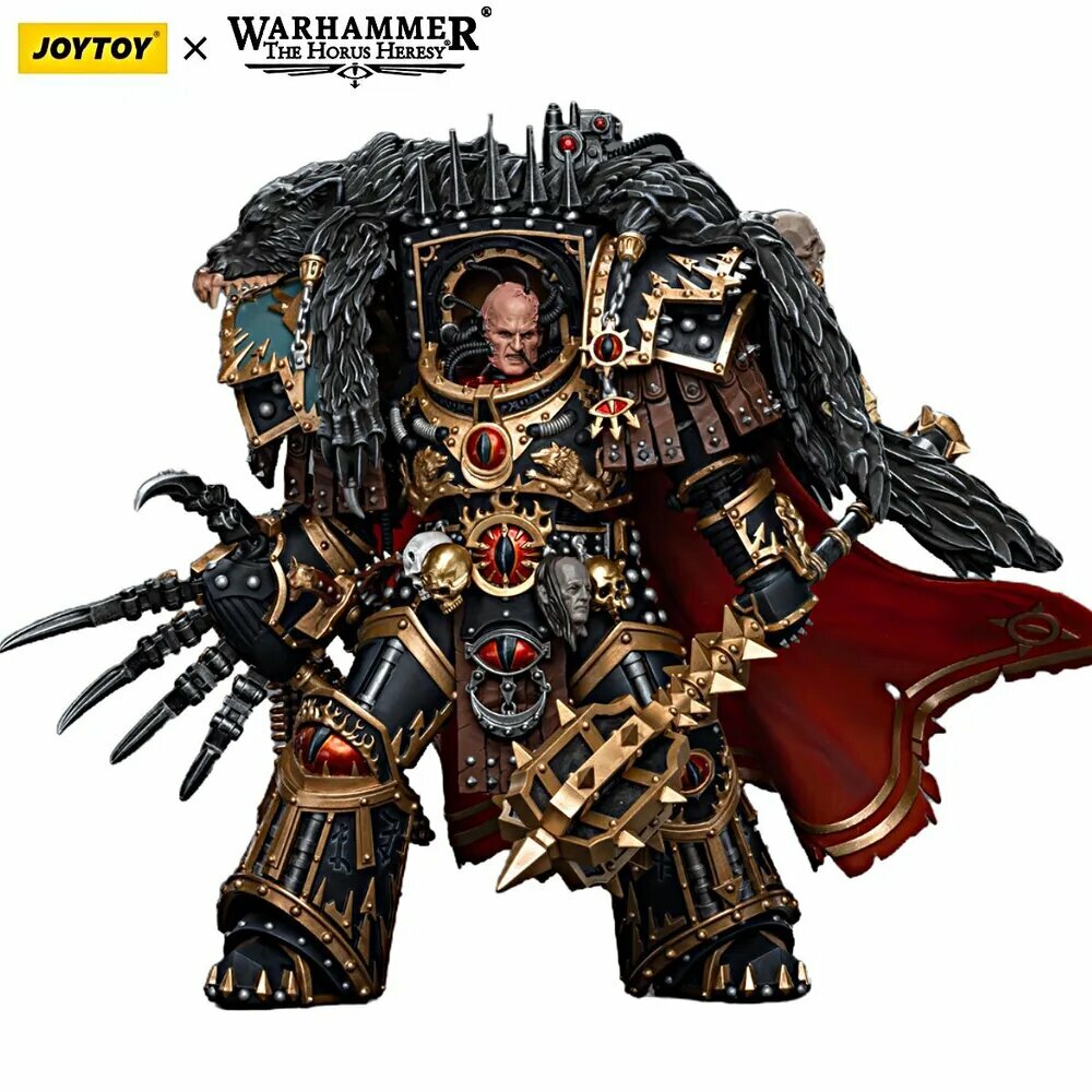 Подвижная фигурка Warhammer Ересь Хоруса JOYTOY 30000 1:18 Sons of Horus Warmaster Horus Primarch of the XVlth Legion