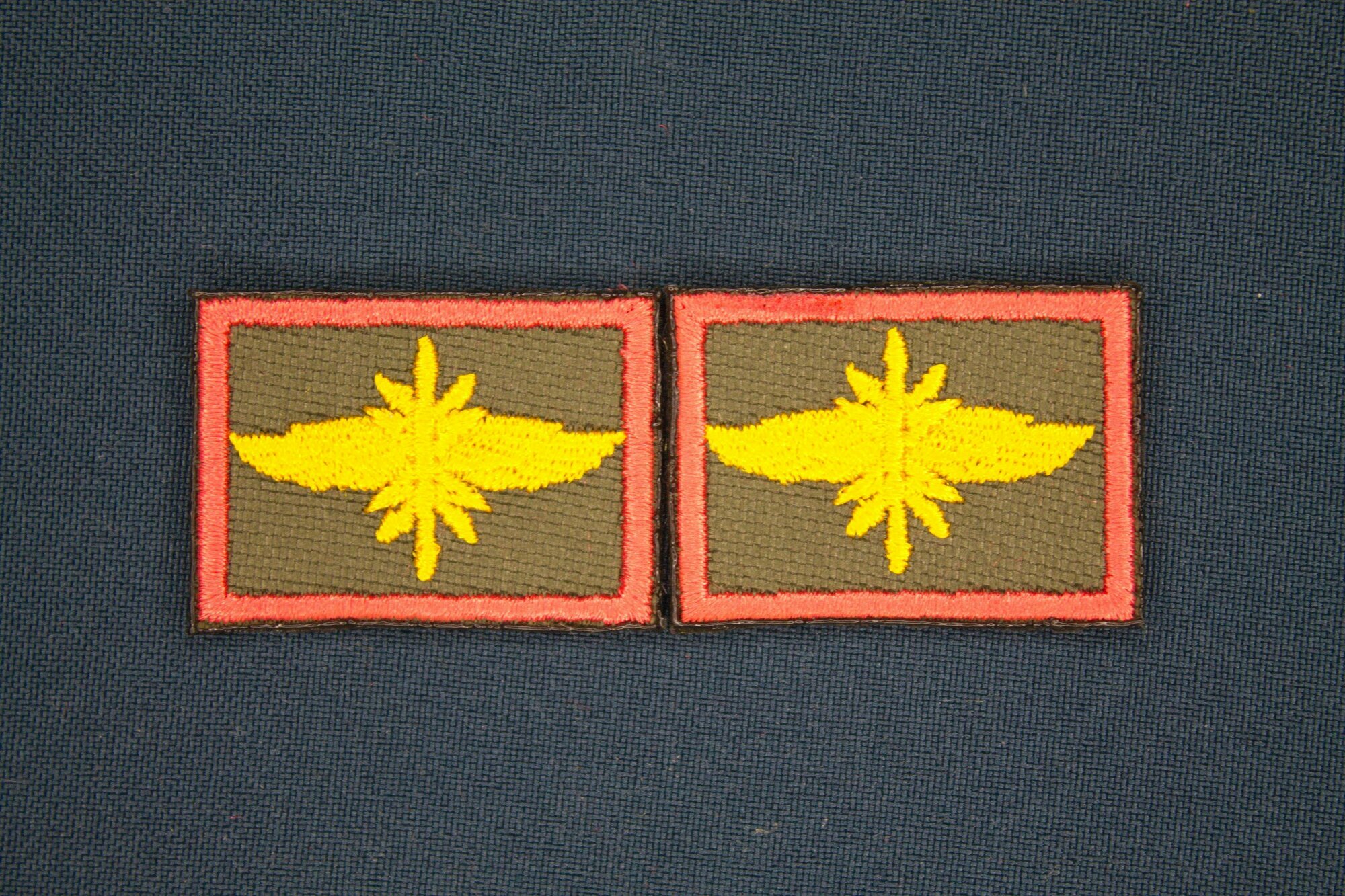 Шеврон, Петлицы войска связи, офисные, цветные