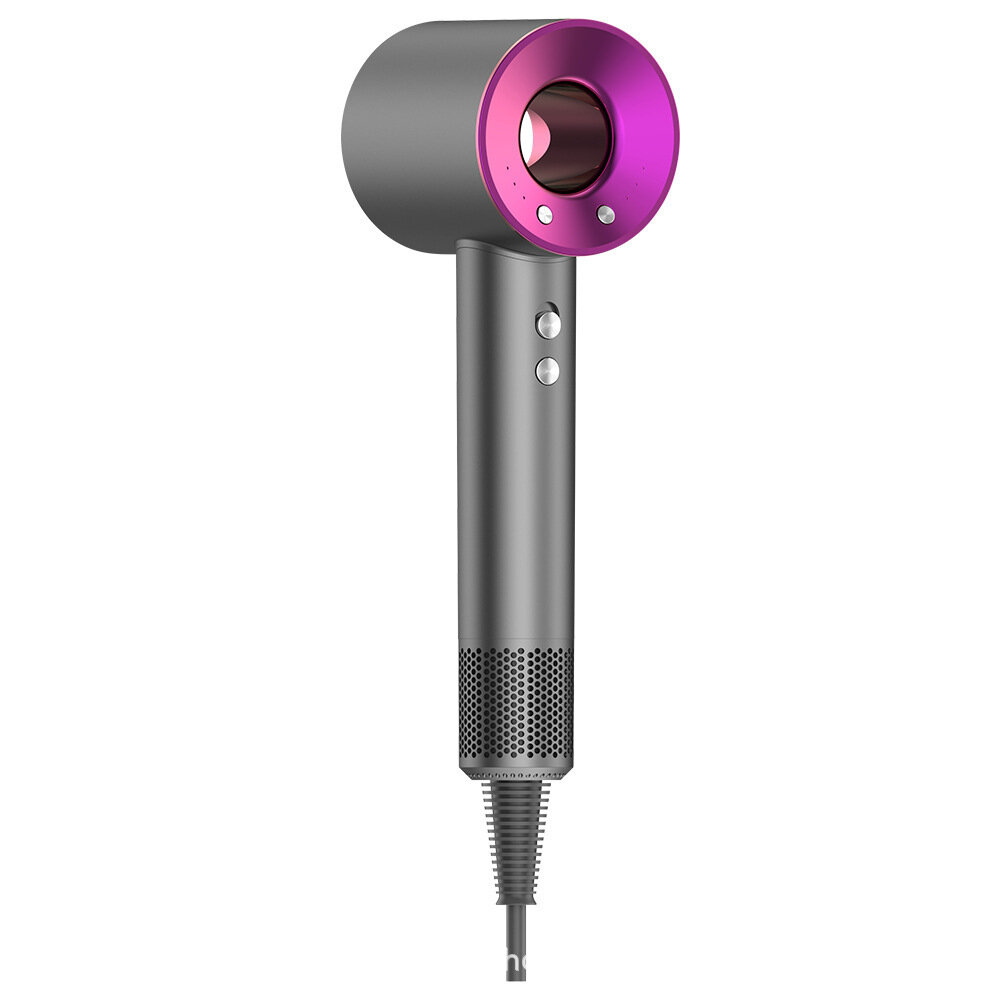 Высокоскоростной фен с отрицательными ионами для ухода за волосами, бесшумная и быстрая сушка без повреждения волос, мощный фен