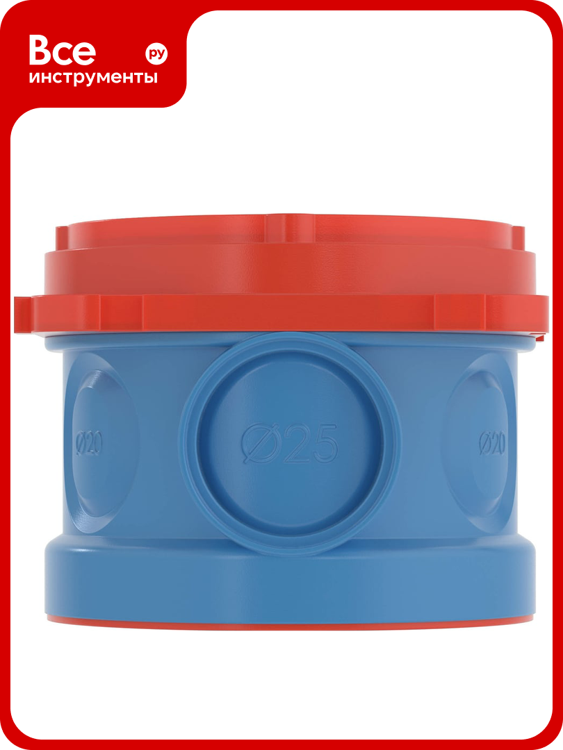 Распределительная коробка DKC 70x57мм в бетон 59380