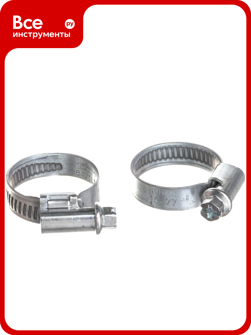 Червячный хомут NORMA TORRO/9 W1. 100 шт, для применения в условиях для высоких механических нагрузок