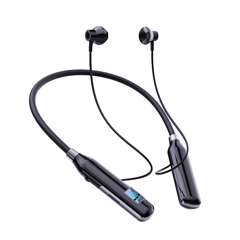 Наушники беспроводные с микрофоном , Bluetooth 1000 мАч, черный