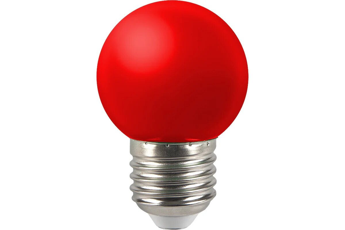 General Lighting Systems LED лампа E27 5W 230В 300Лм Красный Шар GLDEN-G45PB-5-230-E27