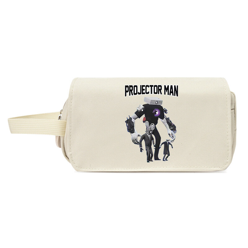 Пенал Skibidi, большая вместимость, белый