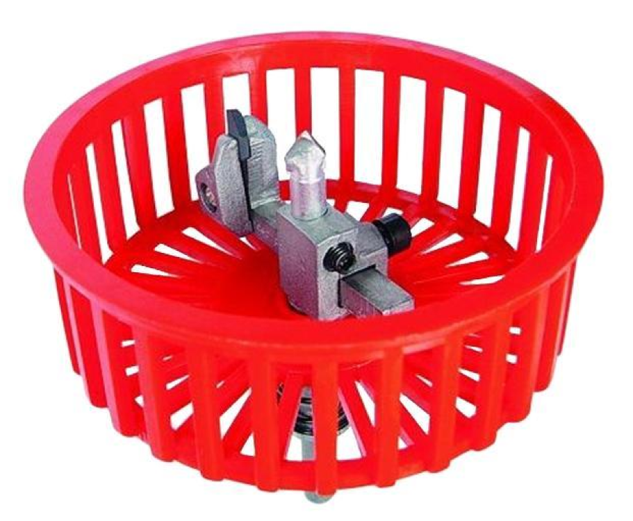 Сверло RemoColor / Ремоколор Балеринка круговое с защитной пластиковой решеткой по кафелю, металл, D20-94мм, длина 100мм / инструменты