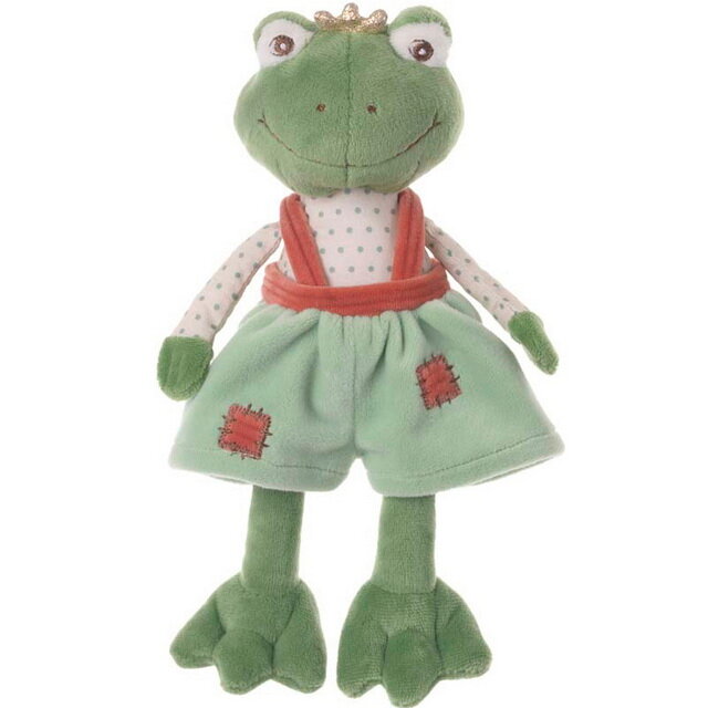Мягкая игрушка Лягушонок Филипп в зеленых шортах - Baby Patchwork 20 см Barbara Bukowski, Bukowski, 0222SPW00-0083-1