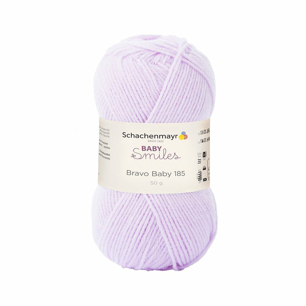 Bravo Baby 185 /Браво Беби 185/ пряжа Schachenmayr Baby Smiles, MEZ, 9801212 (01034, mauve (мальва), розовый)