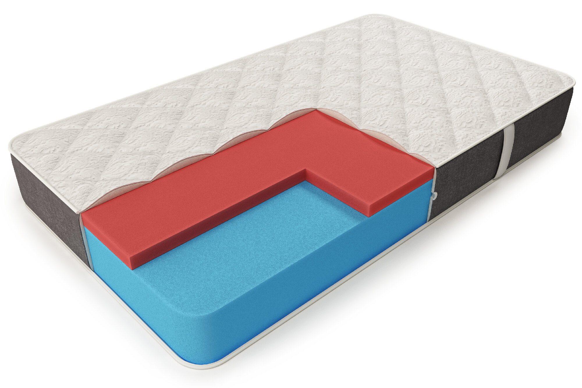 Матрас Otto Bayer Future Family, безпружинный, двусторонний, 70 см x 200 см