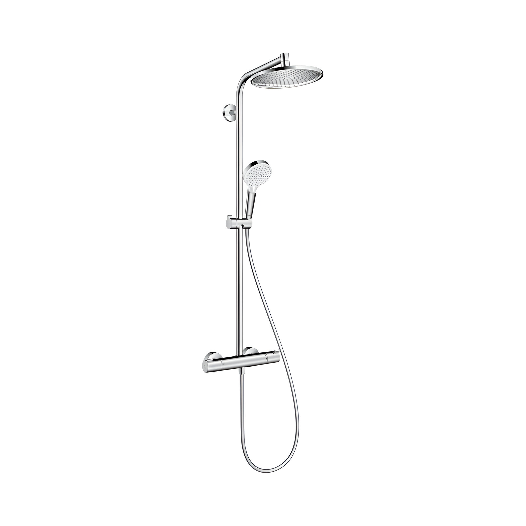 Душевой комплект Hansgrohe Crometta 27267000, латунь, хромированный
