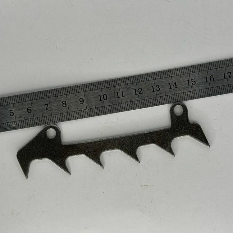 Упор зубчатый стальной 6 зубьев гребенка бензопил типа STIHL 170 180 210 230 250