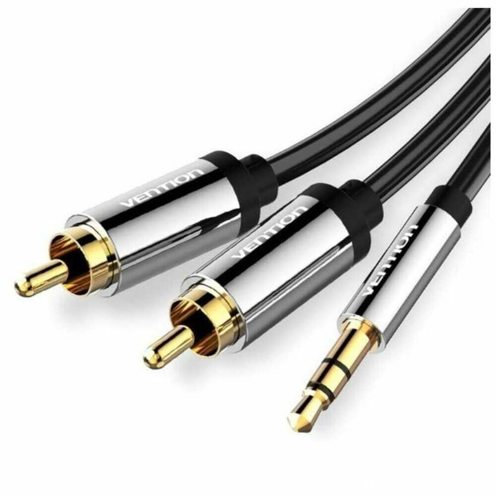 Кабель Jack (3.5mm) (M) - 2*RCA 3.0m Vention (P550AC300-S)
