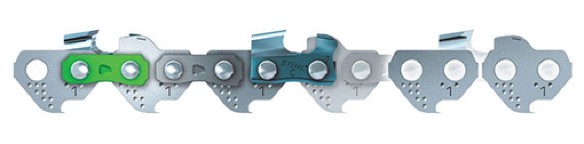 Цепь Stihl / Штиль для бензопилы, стальная, 57 звеньев, 3/8дюйма / оснастка