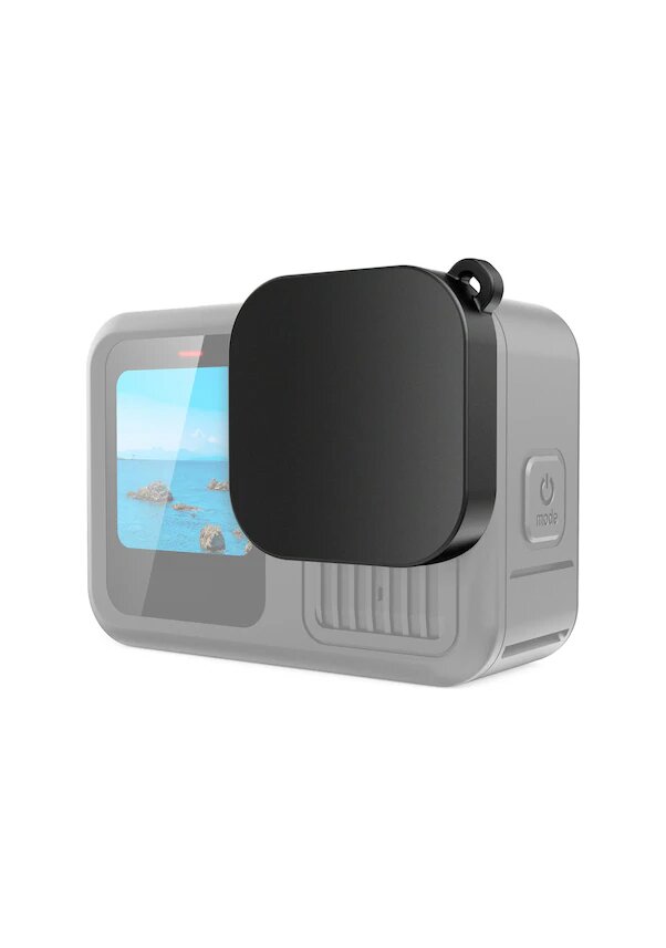 Защитный чехол для объектива камеры Gopro Hero13 Black Puluz из мягкого термополиуретана с защитой от царапин, черный