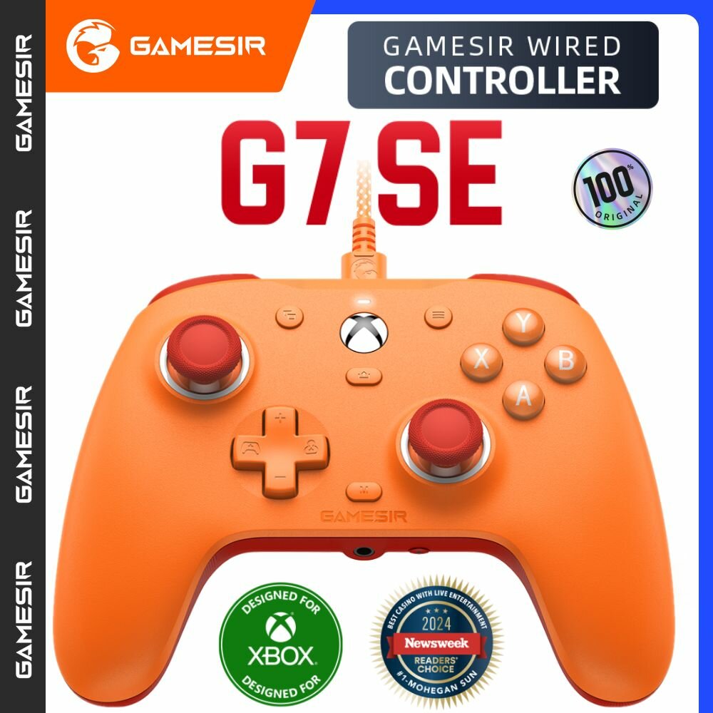 GameSir G7 SE Проводной геймпад для Xbox Series X, S, One, PC