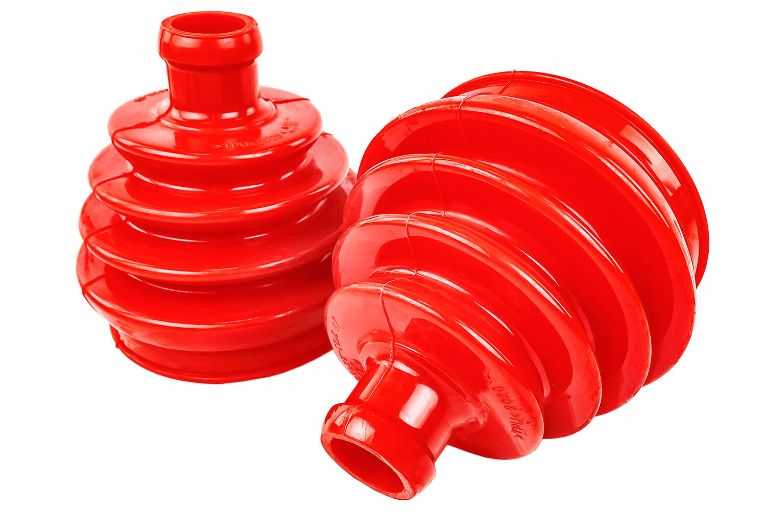 Комплект наружных пыльников шруса, 2 шт, красный полиуретан на Лада Нива 4х4, Нива Легенд, Нива Тревел, Шевроле Нива