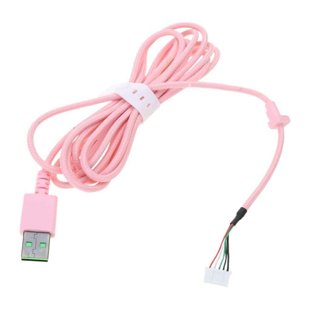 (1 шт.) Кабель для наушников Razer Kraken Cat - розовый