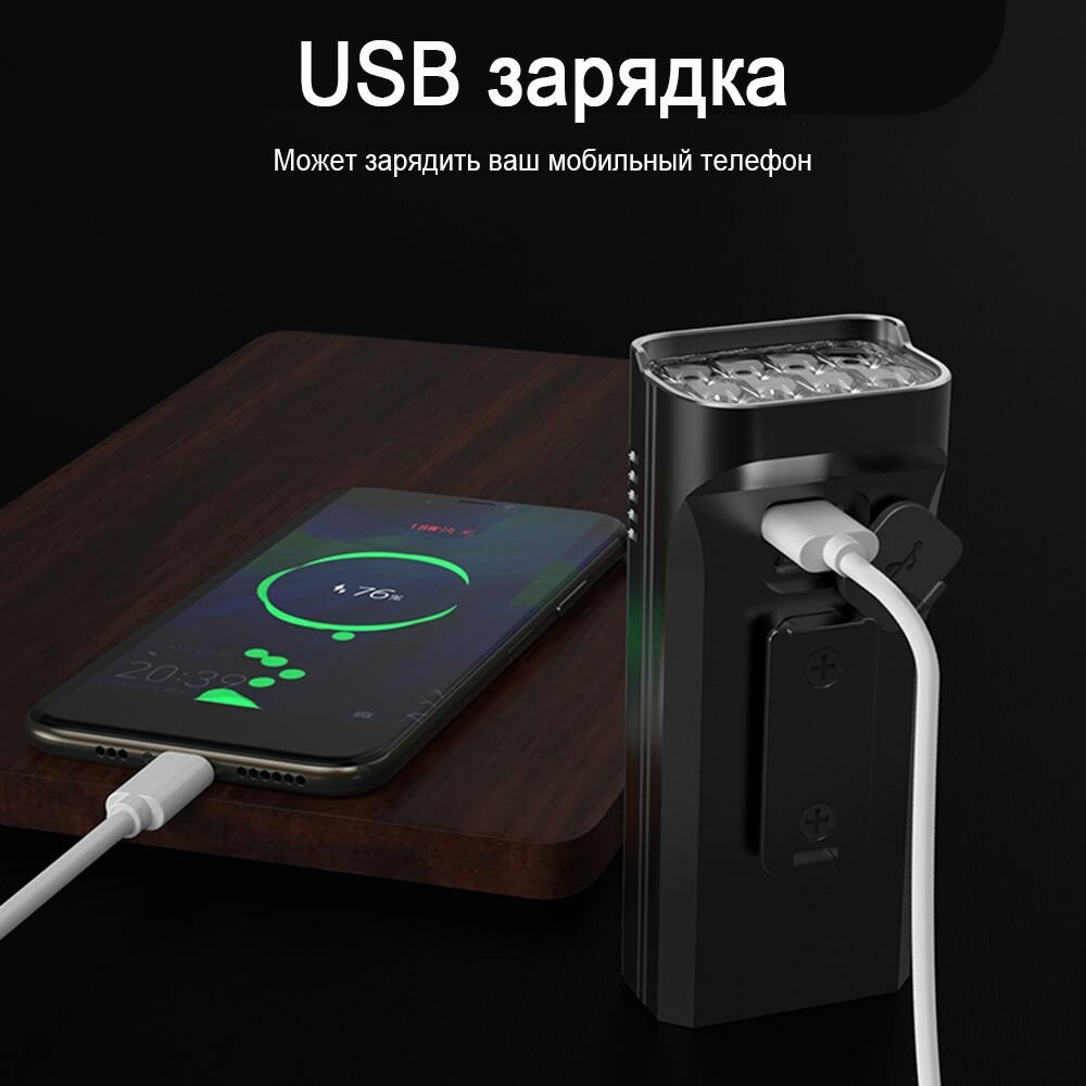 NEWBOLER Фонарь для велосипеда — фото 1