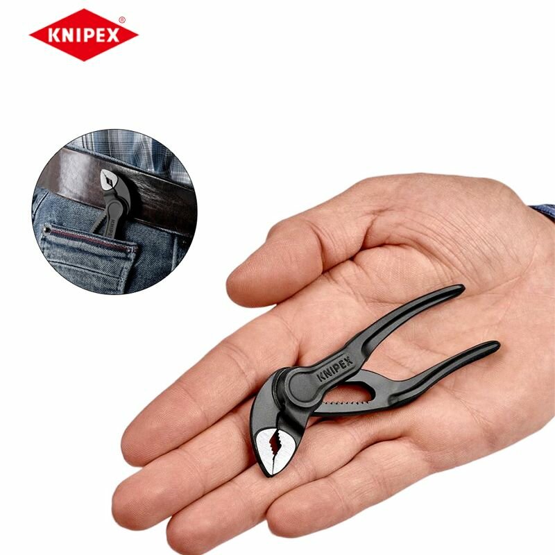 KNIPEX Cobra XS 87 00 100 Клещи переставные 100 мм 4'