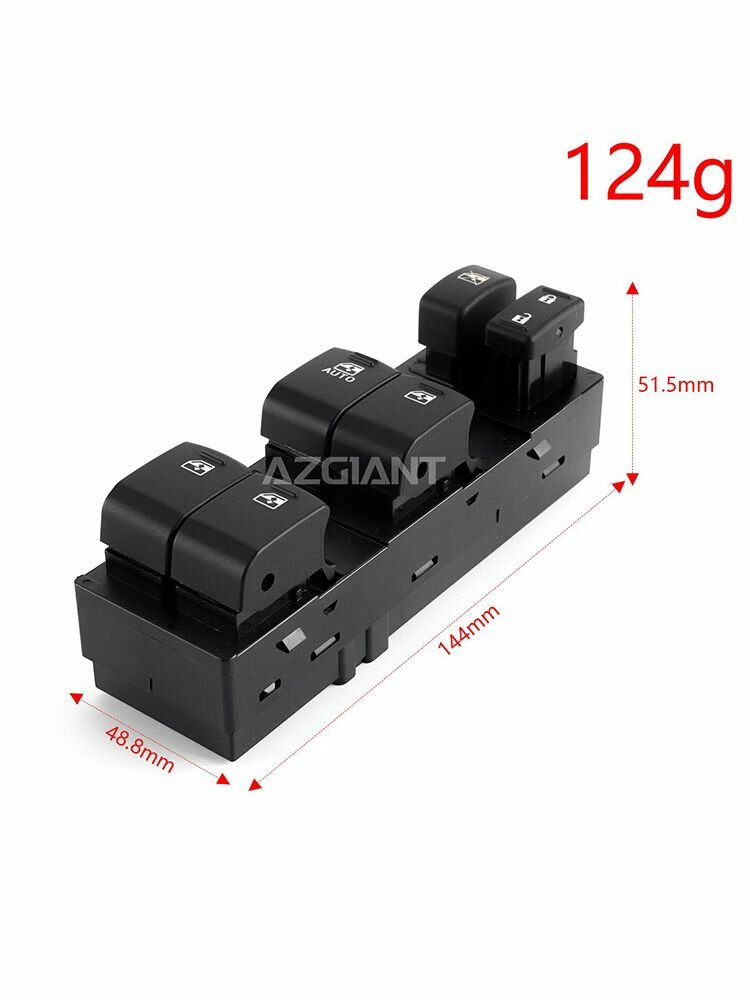 Автомобильное окно переднее левое стекло двери 3+16 контактов мастер-переключатель, Подходит для 2015-2017 Subaru XV(GP) 2.0i