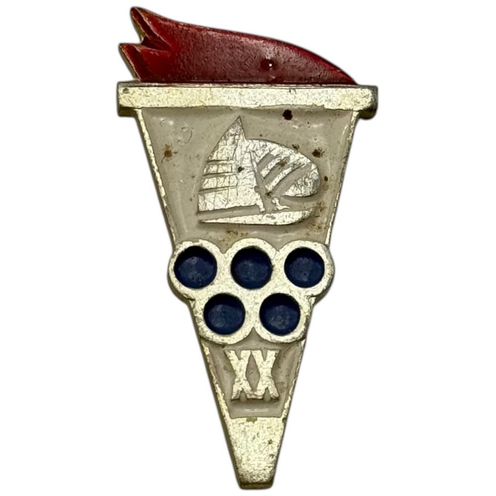 Знак "XX летние Олимпийские игры в Мюнхене. Парусный спорт" СССР 1972 г.