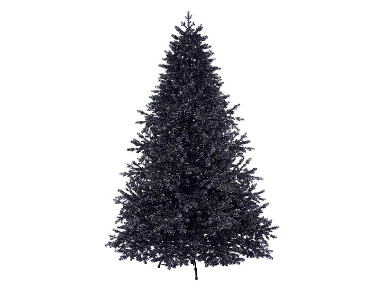 Искусственная елка Черная 210 см, литая 100%, Max CHRISTMAS