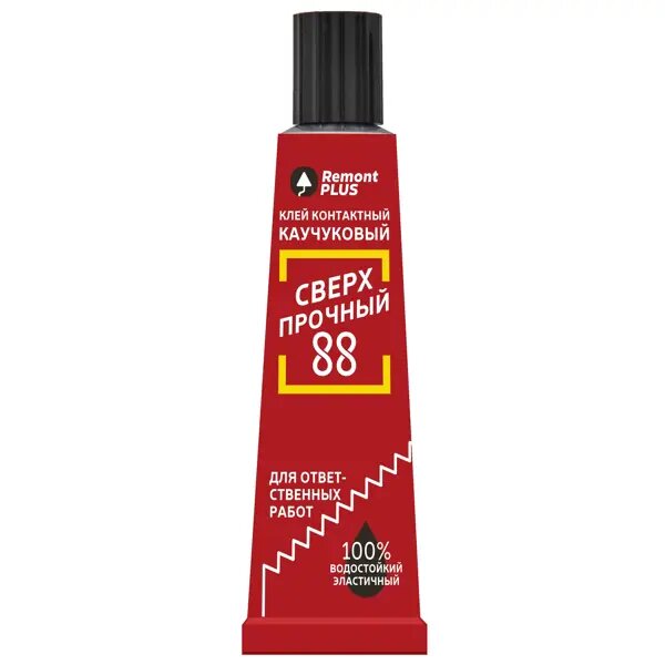 Клей контактный Remont PLUS 88 Сверхпрочный 125 мл