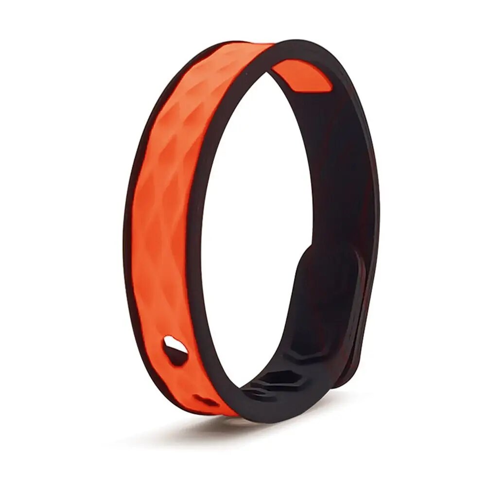 Спортивный силиконовый браслет Orange-style2