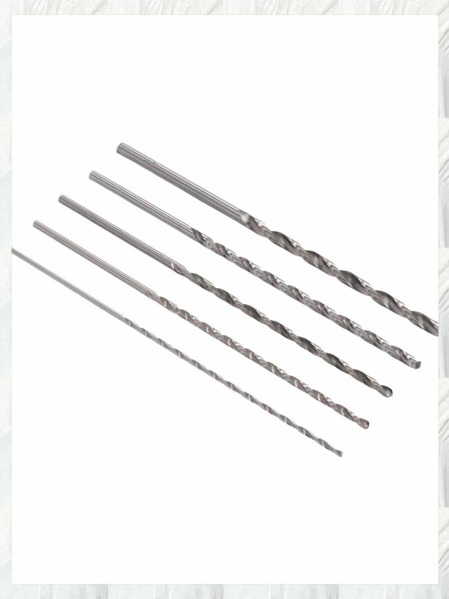 5 шт. сверхдлинный 150 мм спиральное сверло из быстрорежущей стали 2 3 3,5 4 прямой хвостовик шнек дерево металл буровые инструменты