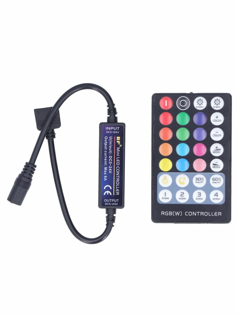 Мини-контроллер светодиодной ленты RGBW, радиочастотный пульт дистанционного управления, ультратонкий, сенсорный, USB, контроллер освещения светодиодной ленты