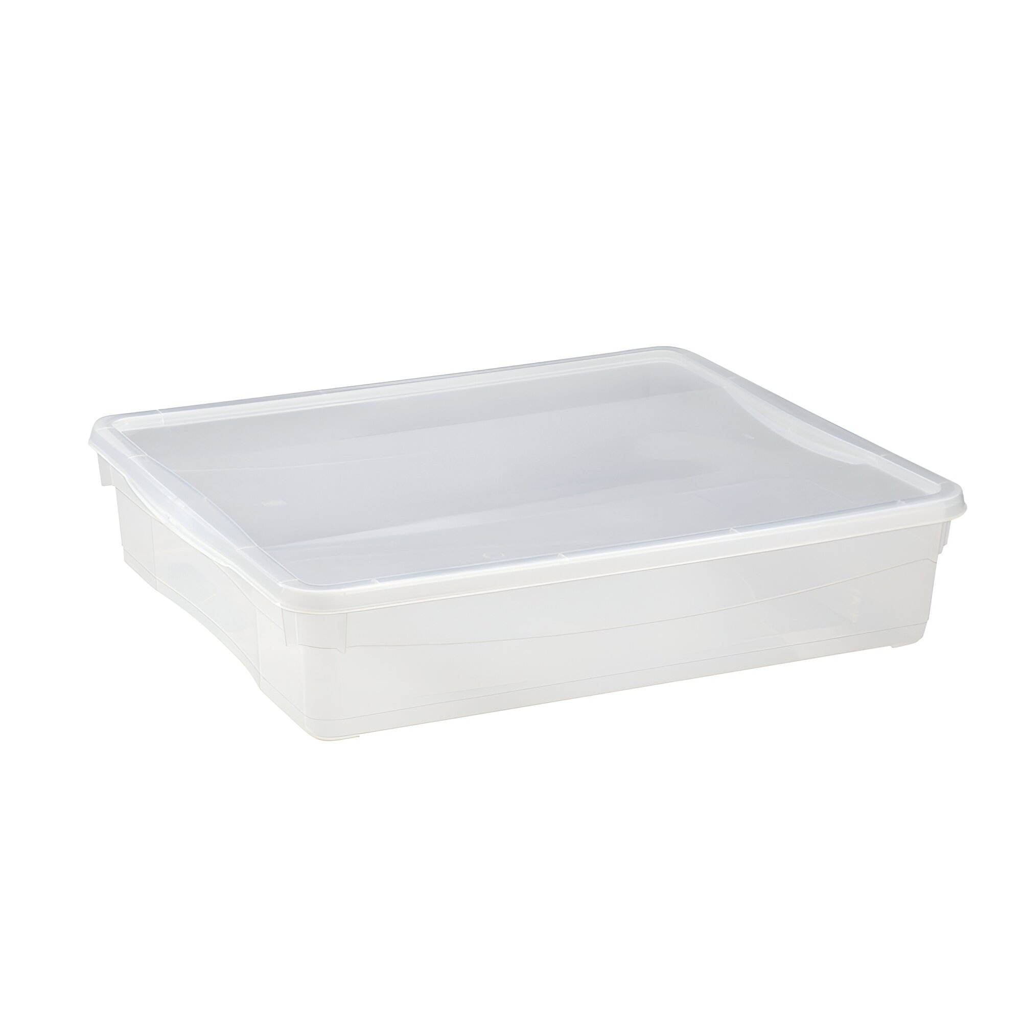 Ящик универсальный Econova Кристалл, 400 x 335 x 85 мм, 9 л, прозрачный
