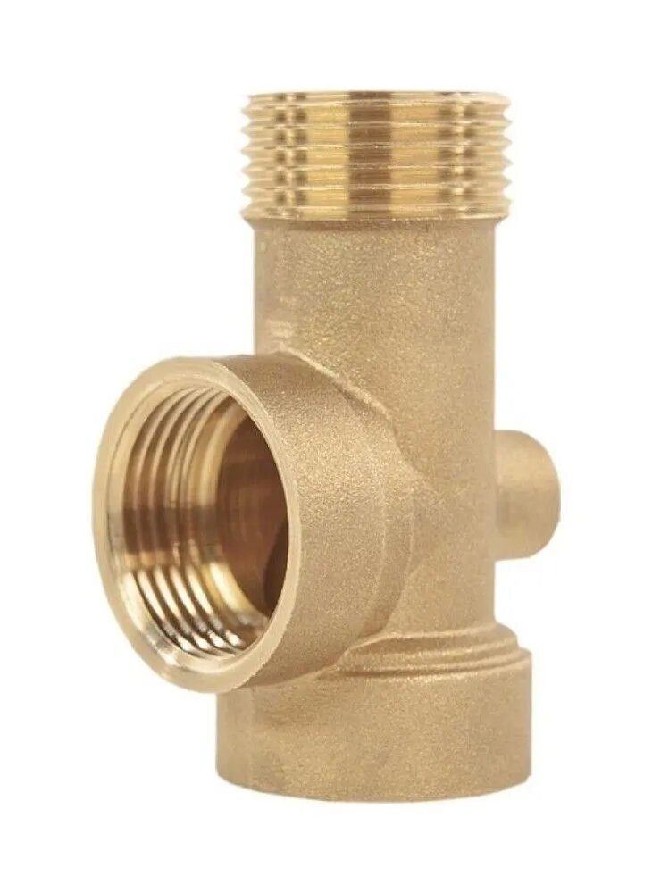 Латунный переходник JEMIX TBC3-4 Ways, для насосной станции 4 подключений, 1"M, 1"F, 1/4"