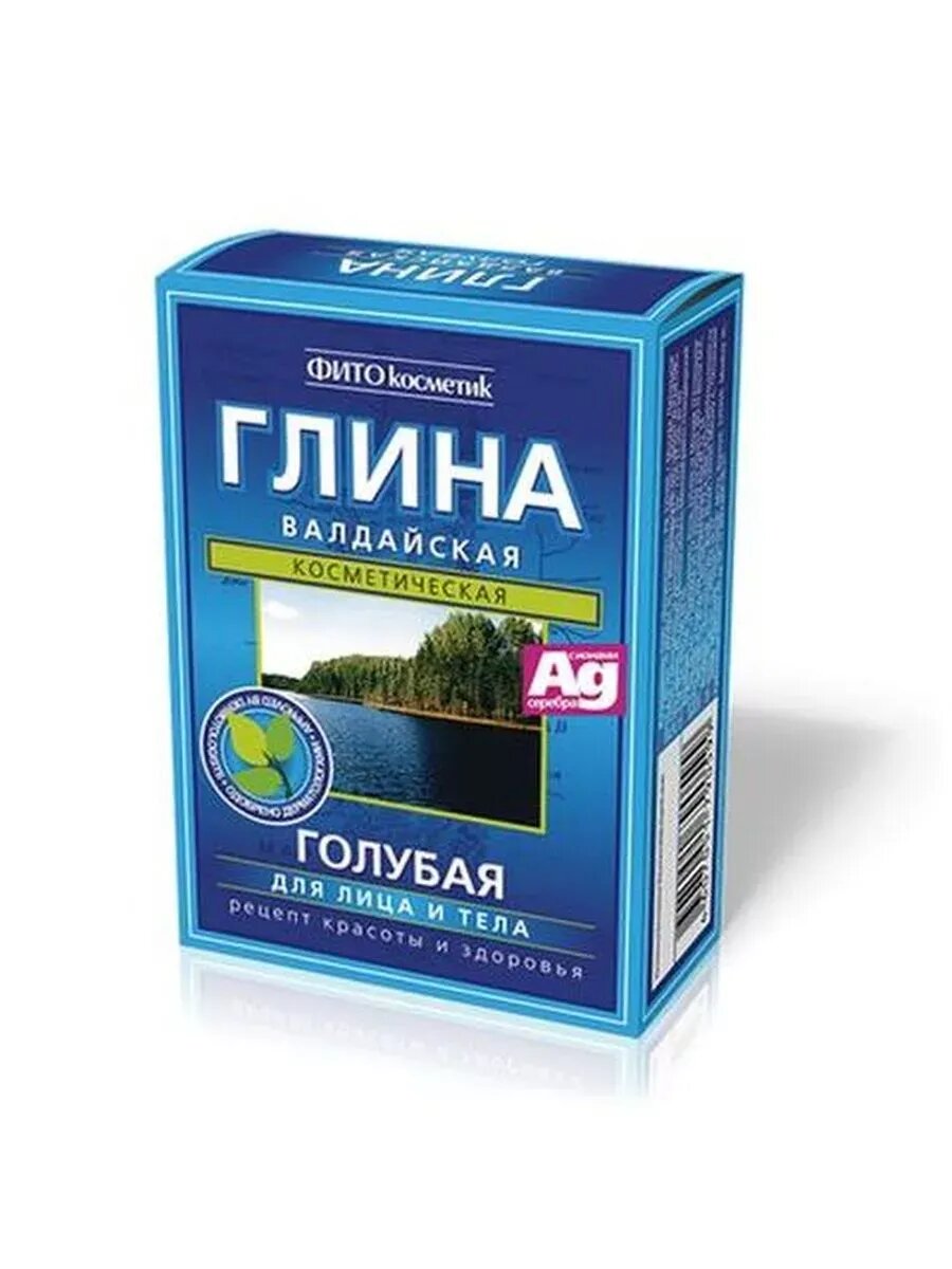 Глина валдайская голубая 100,0-5 шт